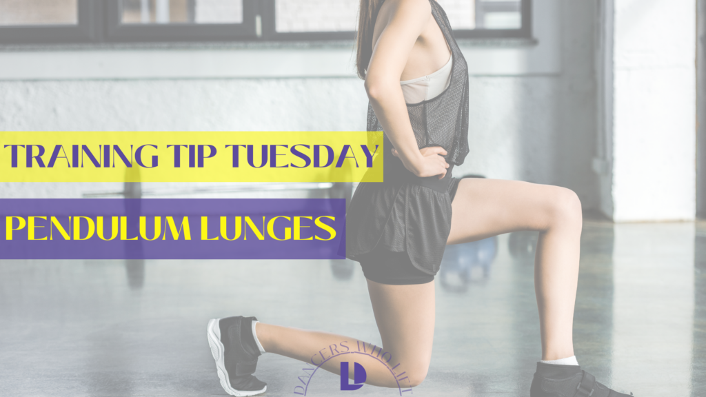Training Tip Tuesday: Pendulum Lunges